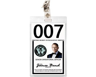 Secret Service Id Card - Etsy