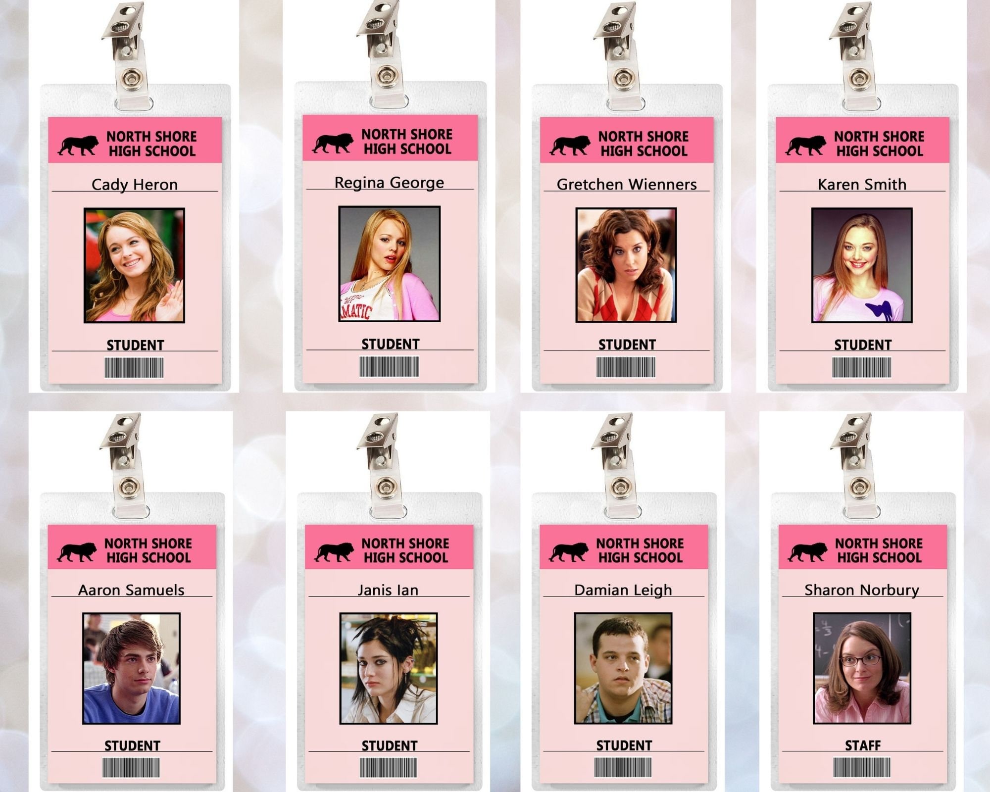 Mean Girls Movie North Shore High School Student ID Badge Card Etsy mean-girls-movie-north-shore-high-school-student-id-badge-card-etsy