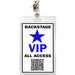 VIP Backstage All Access Pass Digital Download ID Badge Card Concert ...