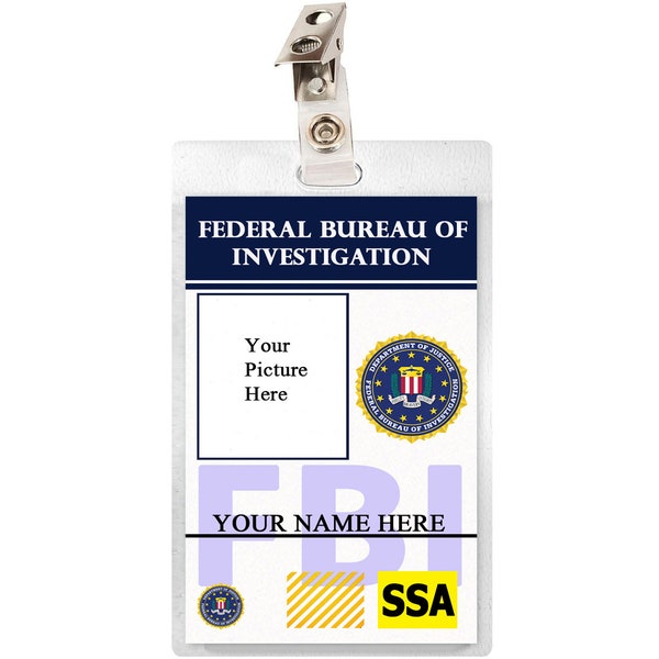 Fbi Bau Badge - Etsy