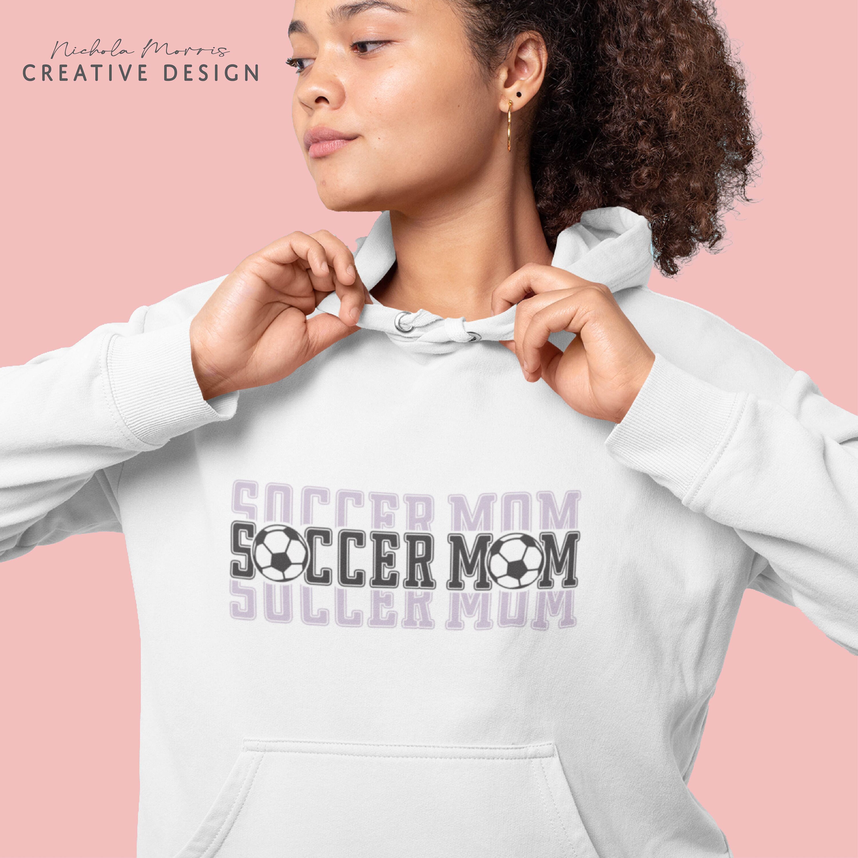 Soccer Mom SVG Digital Download Cut File. for T-shirts, Hats, Mugs and ...