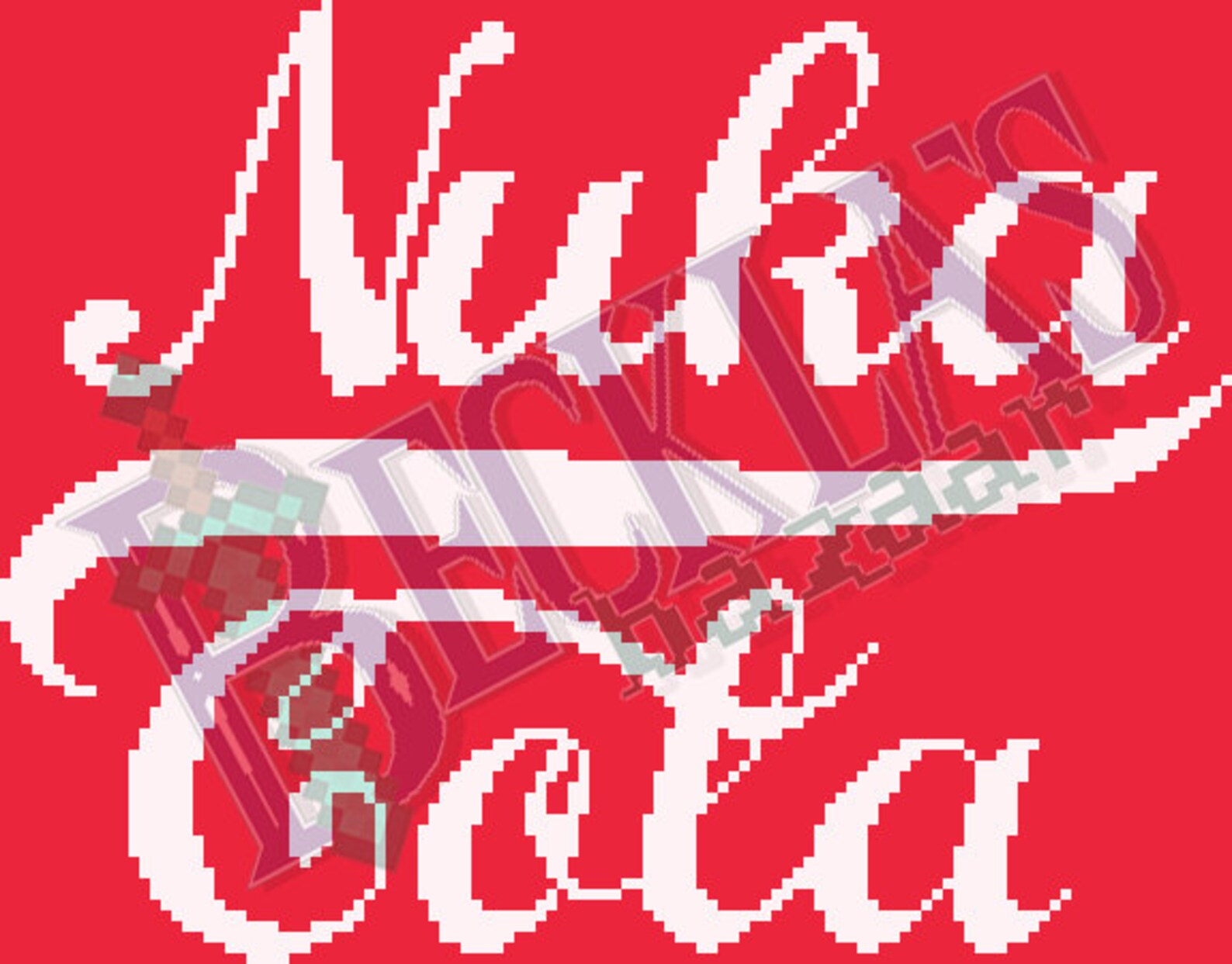 Nuka Cola Cross-stitch Pattern PDF - Etsy