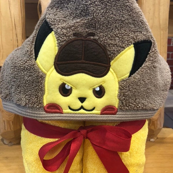 Pikachu Hooded Towel - Etsy