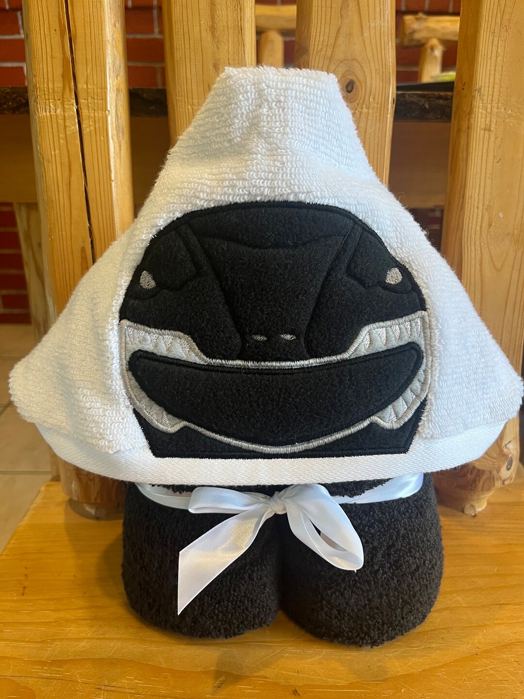 Power Ranger Look Alike Hooded Towel - Etsy