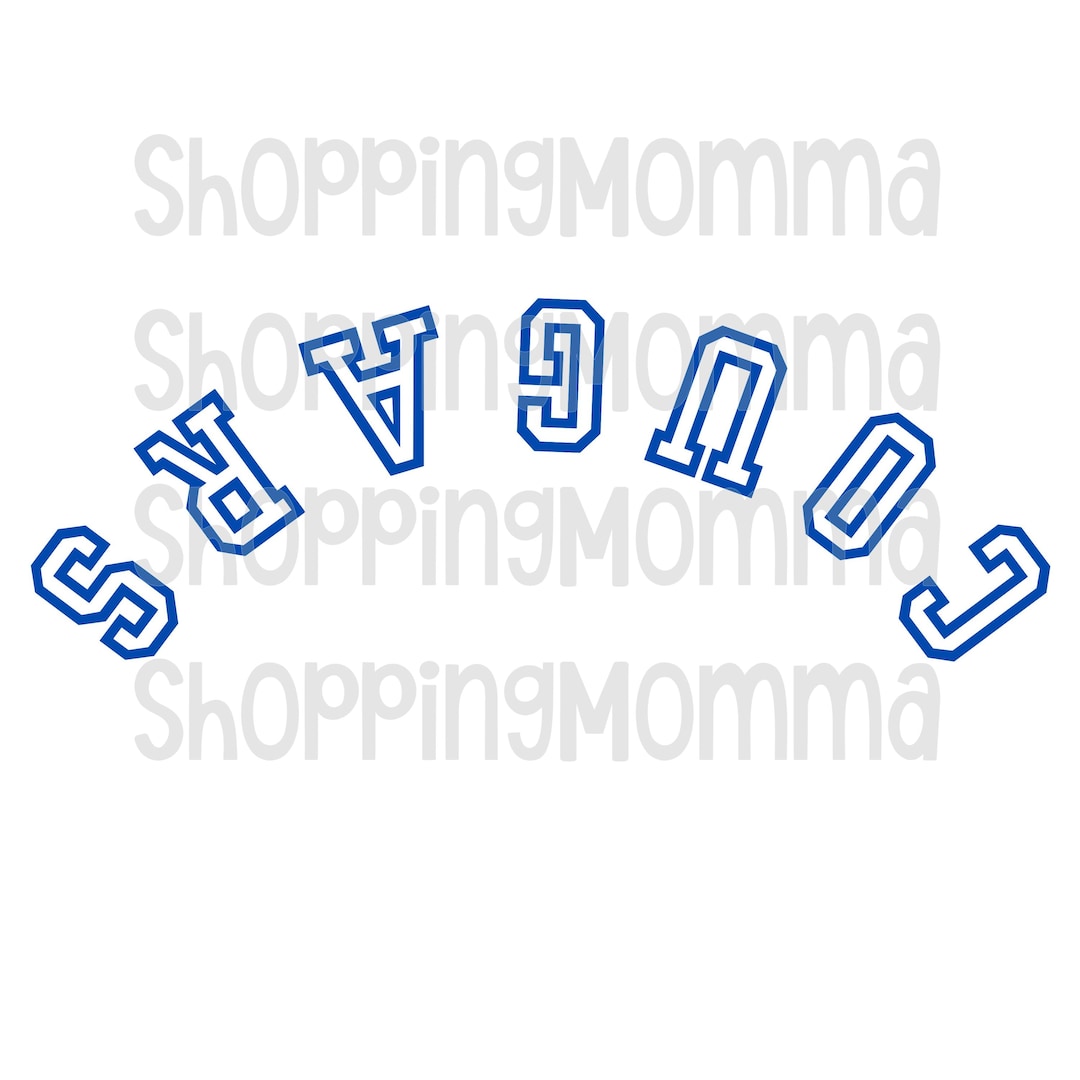 COUGARS Mascot Upside Down Logo, Digital Download, SVG File, Clip Art, School Spirit, Decals - Etsy