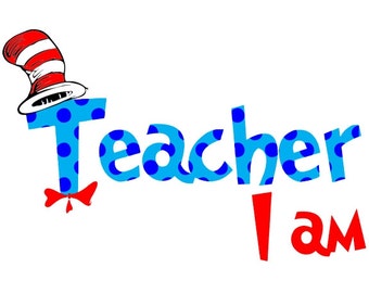 Teacher i am | Etsy