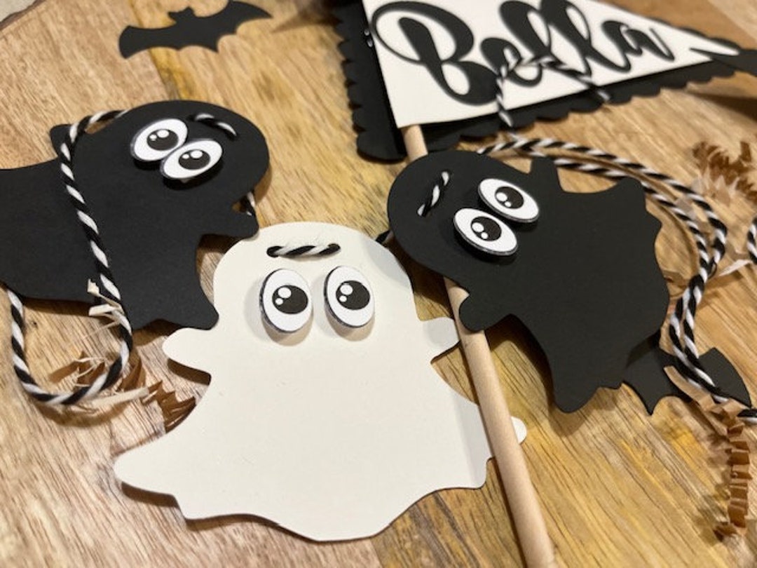 Mini Halloween Ghost Banner, Halloween Banner, Halloween Decor, Ghost ...