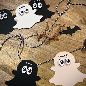 Mini Halloween Ghost Banner, Halloween Banner, Halloween Decor, Ghost ...