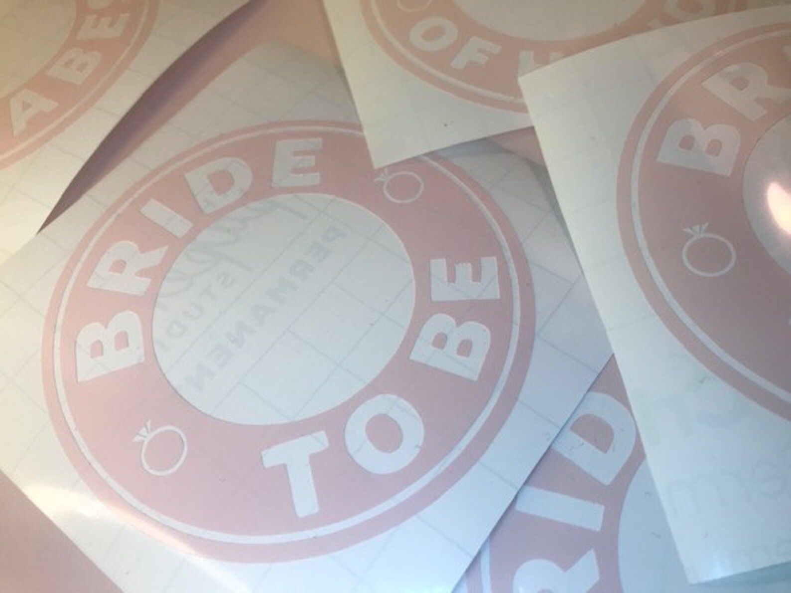 Starbucks Bridal Decals Wedding Party Decals Bridesmaid | Etsy