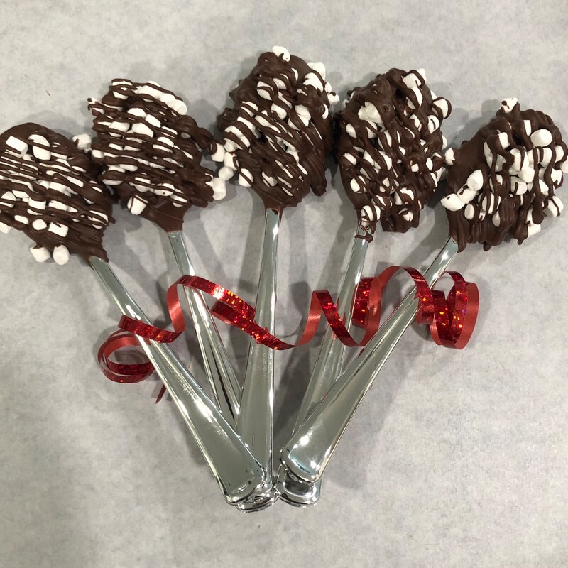 Chocolate Spoons - Etsy