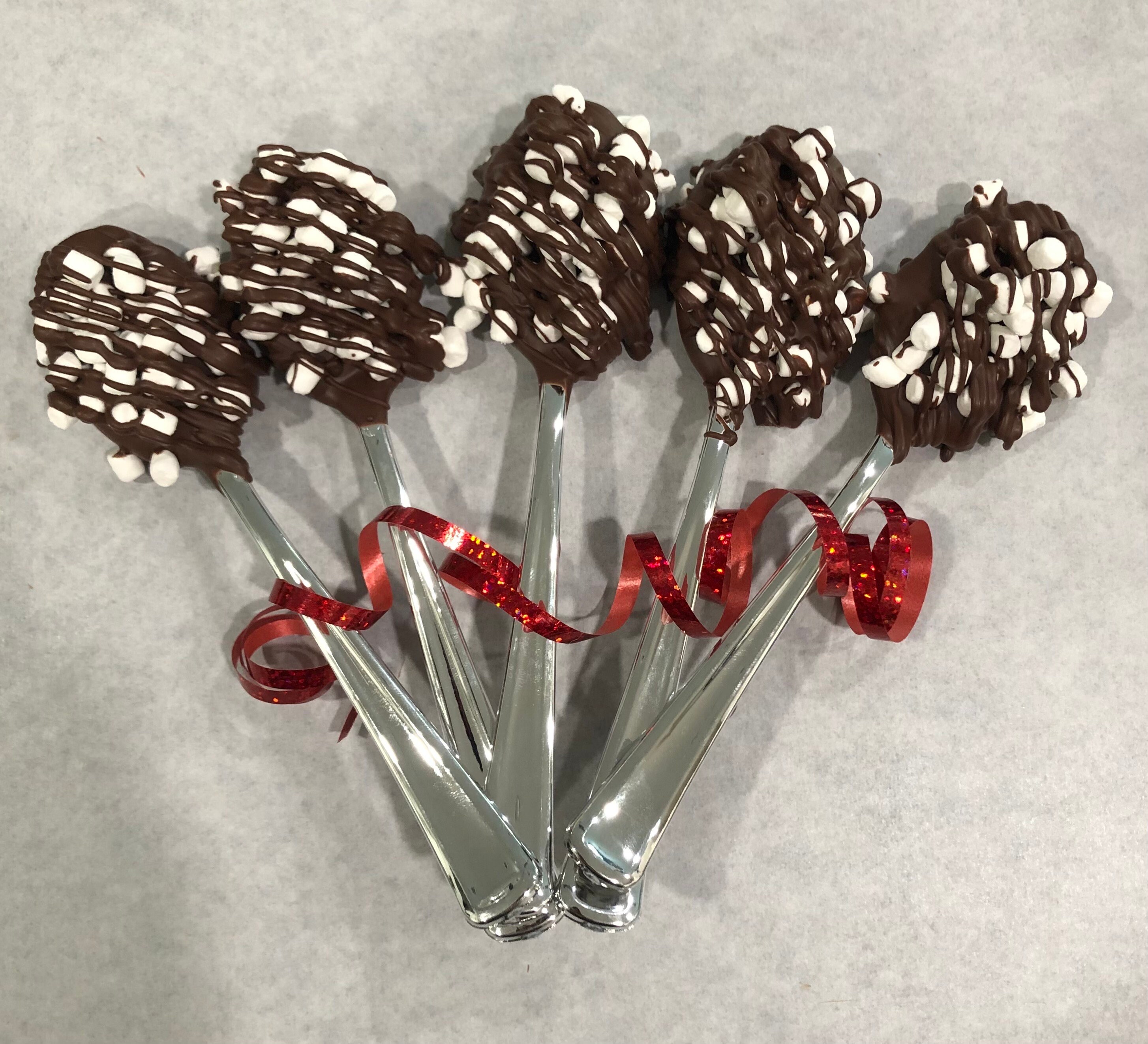 Ghirardelli Chocolate Spoons: Hot Cocoa Coffee Dessert Spoons, Shower ...