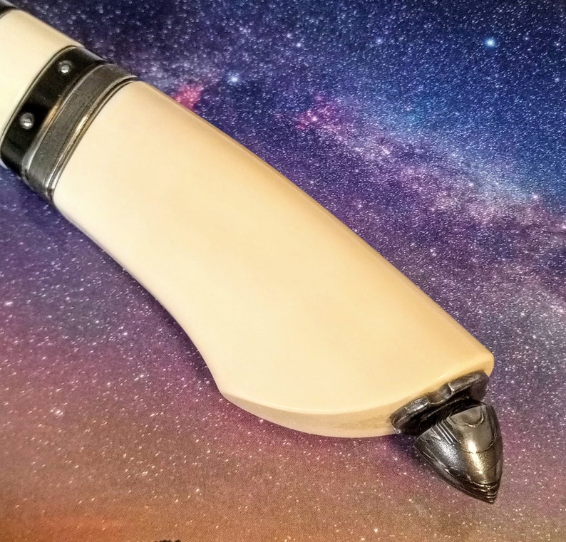 Meteorite knife sword pattern welded damascus | Etsy