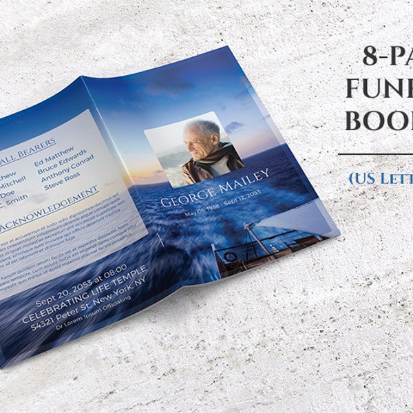 Memorial Booklet - Etsy