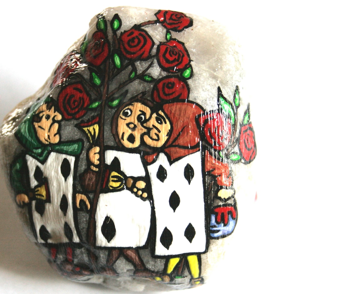 Alice's Adventures in Wonderland Lewis Carroll, Card Men Painting the ...