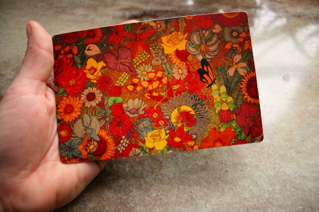 Refrigerator Magnet Collage Art, 4x6 Fridge Magnet, Monarch Butterfly ...