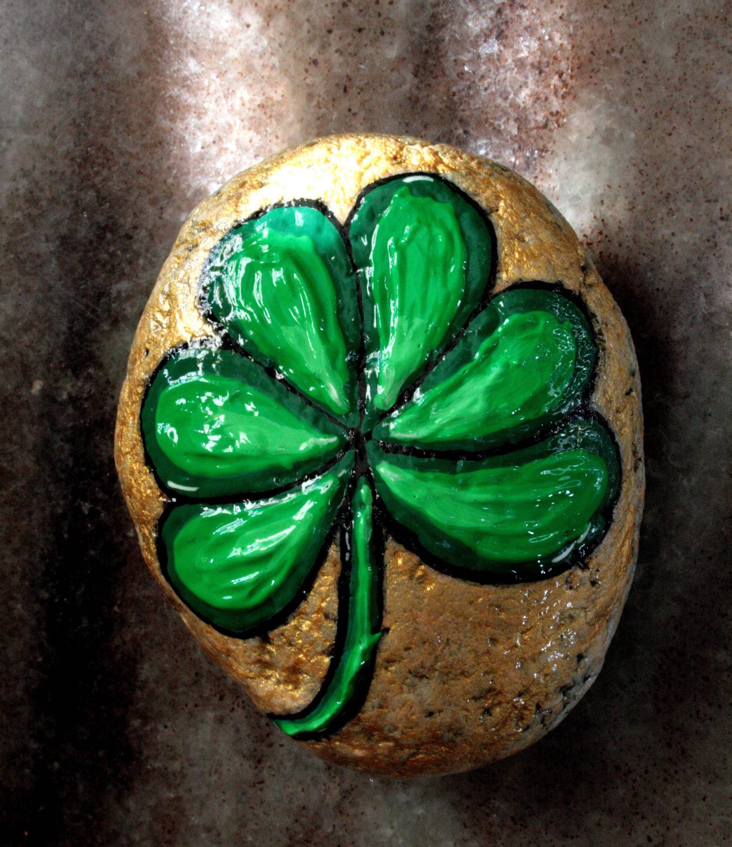 Painted Rock St. Patrick's Day Decor Gifts for Irish - Etsy Israel