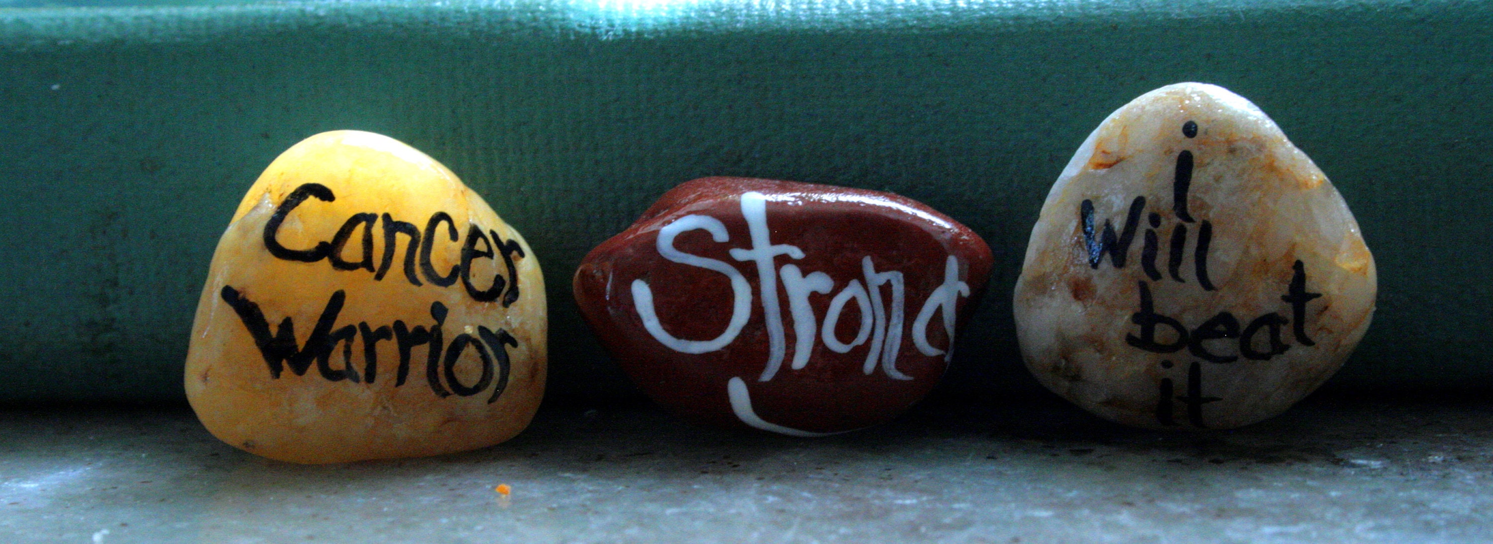 Healing Stones Cancer Survivor Gift Painted Rocks - Etsy UK