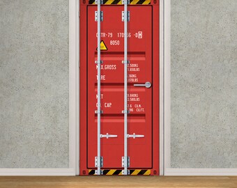 Shipping Container Decal | Etsy