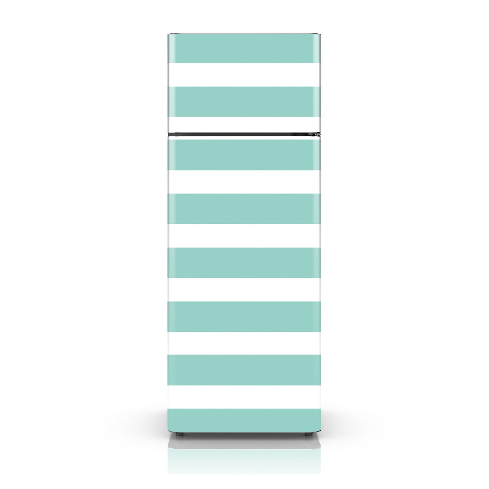 Fridge Decal Contemporary Stripes Fridge Skin Vinyl | Etsy
