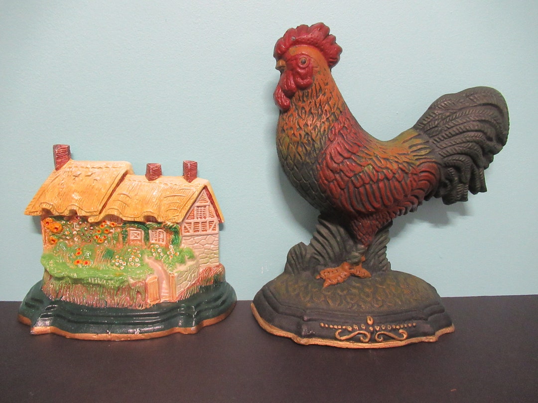Door Stopper Cast Iron Rooster Doorstopper , Cast Iron House Door Stop ...