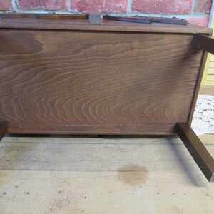Large Wooden Sewing Box on Legs VINTAGE Art Deco Sewing - Etsy