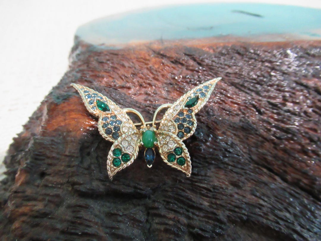 Marcel Boucher Butterfly Brooch,lec Butterfly, VINTAGE Jewelry, FREE ...