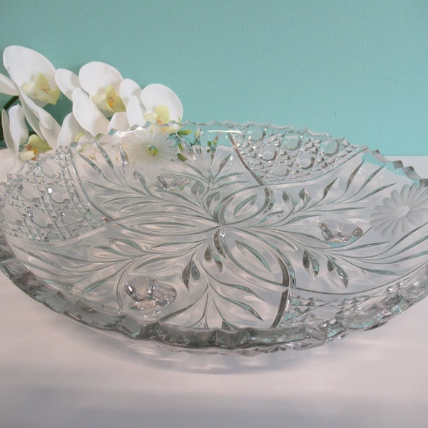 Glass Platter Round - Etsy