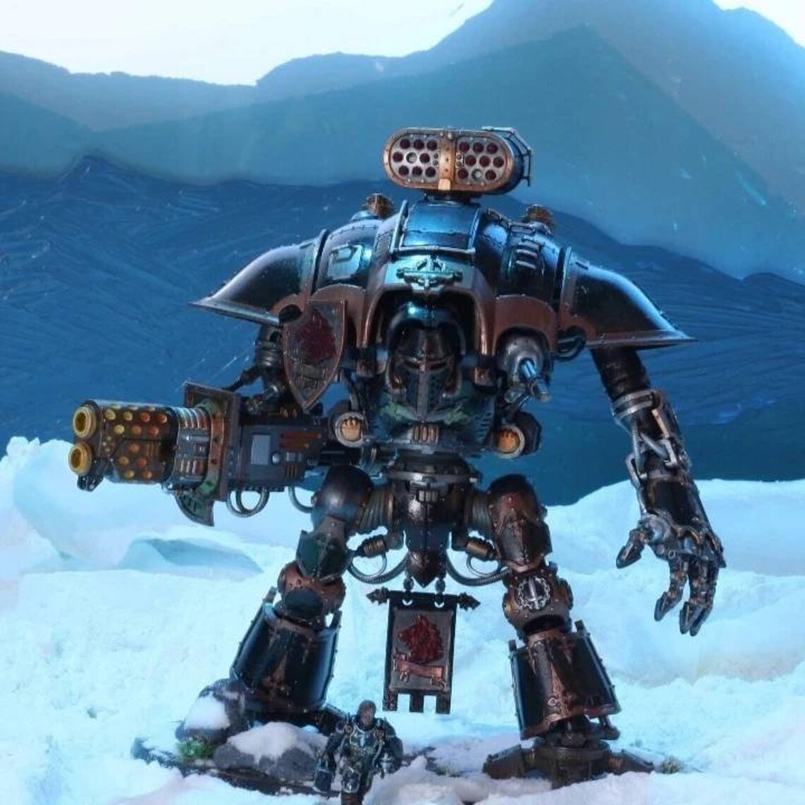 Imperial Knight canis Rex Box. Professionally Painted and - Etsy