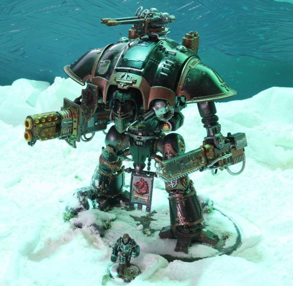 Imperial Knight canis Rex Box. Professionally Painted and - Etsy