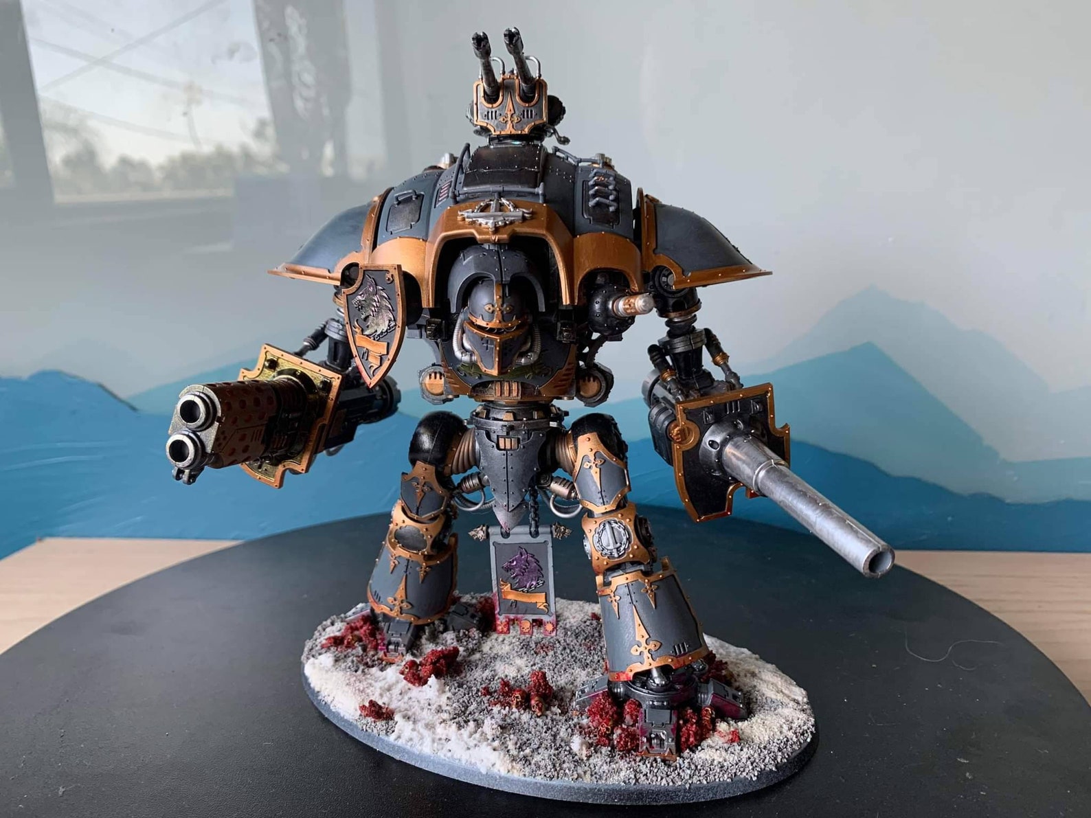 Imperial Knight canis Rex Box. Professionally Painted and - Etsy
