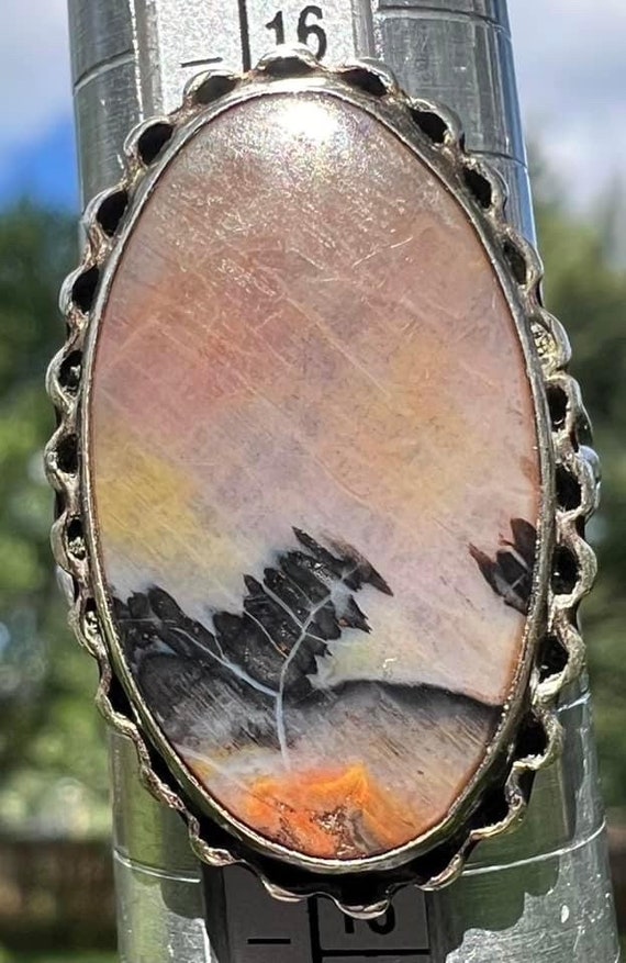 Vintage large sterling " - Gem