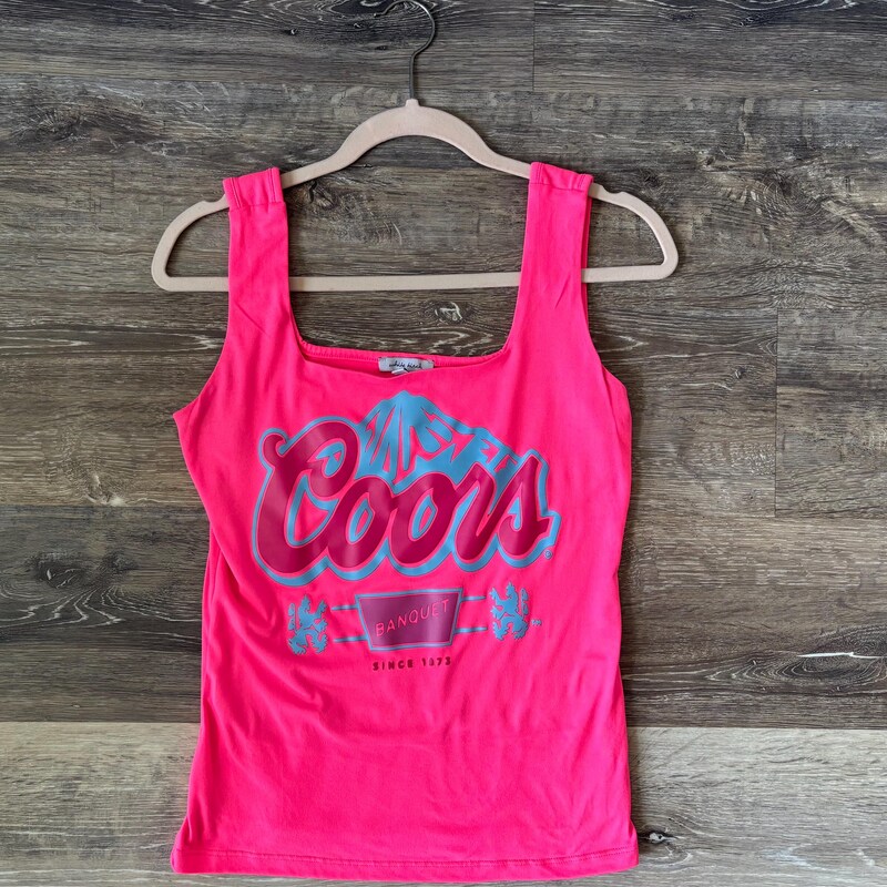 Neon Pink Tank Top - Etsy