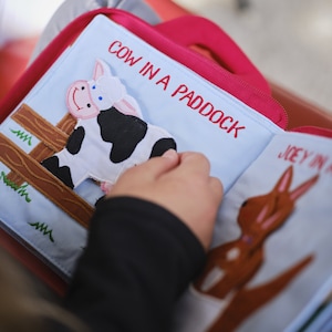 Home Sweet Home Quiet Book - Interactive Farm Animals Activity for Kids ...