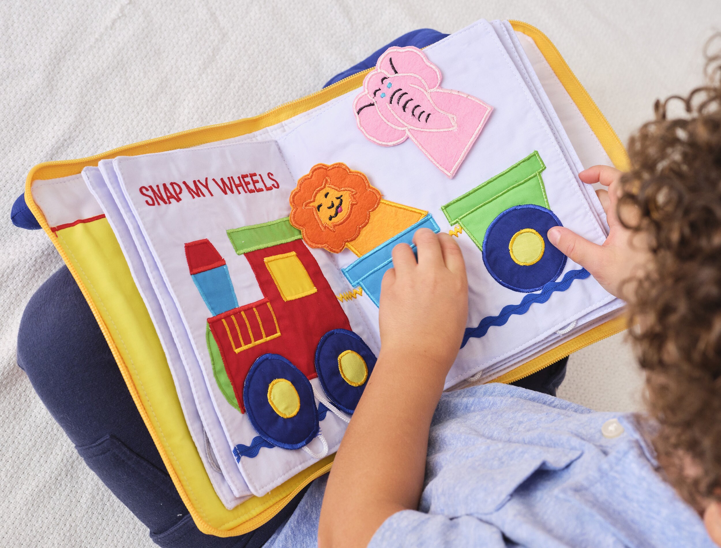 My Quiet Book Interactive Cloth Classic Busy Activity Book for Toddlers ...
