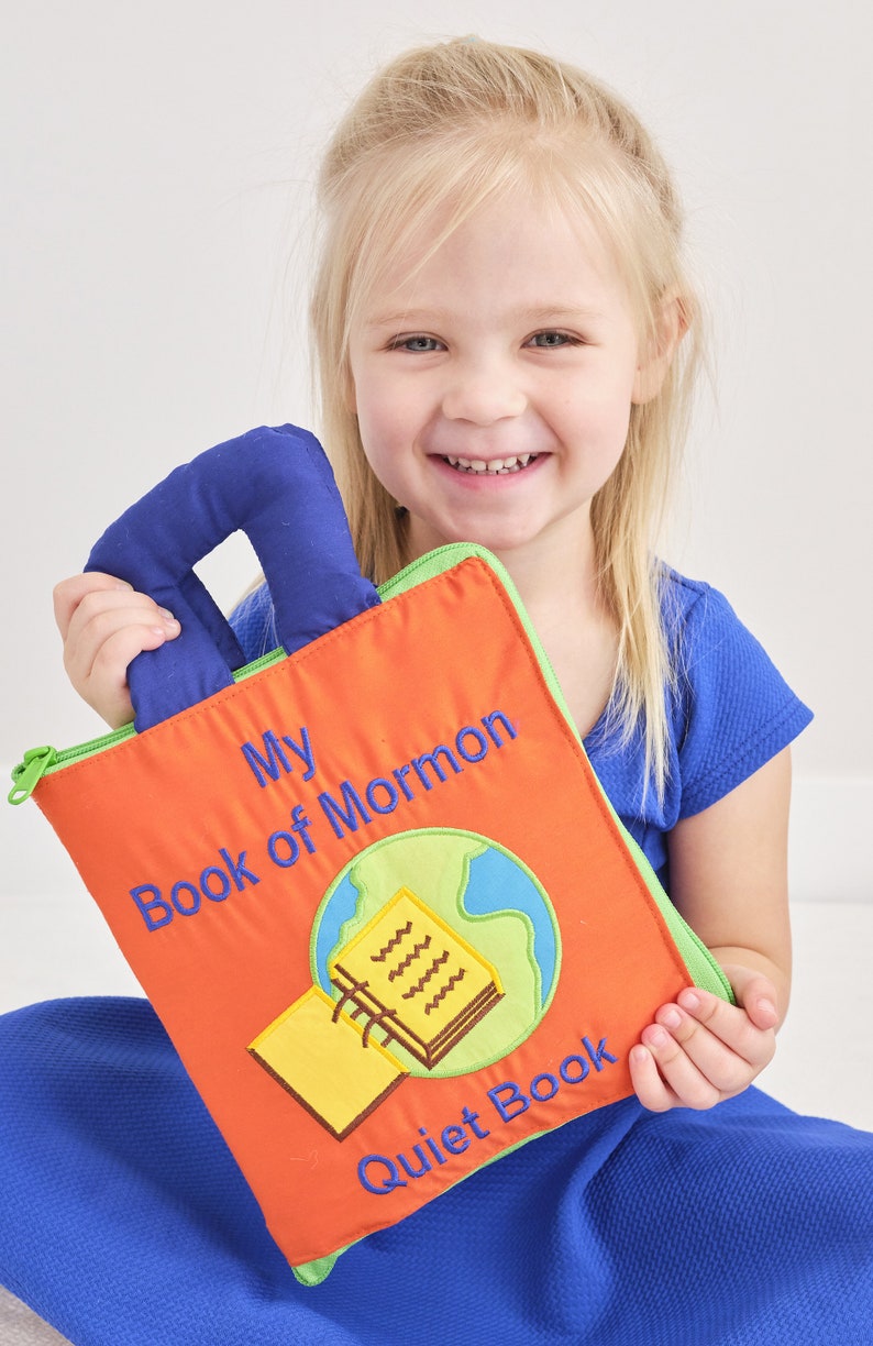 My Book of Mormon Quiet Book LDS Faith Scripture Church Sacrament ...