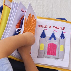 My Quiet Book Interactive Cloth Classic Busy Activity Book for Toddlers ...