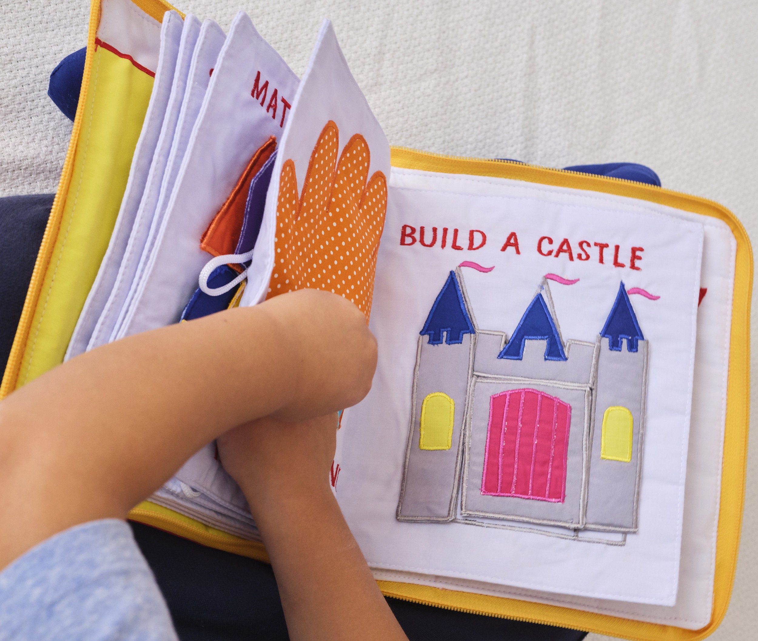 My Quiet Book Interactive Cloth Classic Busy Activity Book for Toddlers ...