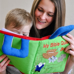 My Bible Quiet Book Church Activity Cloth Toddler Kids Busy Book First ...