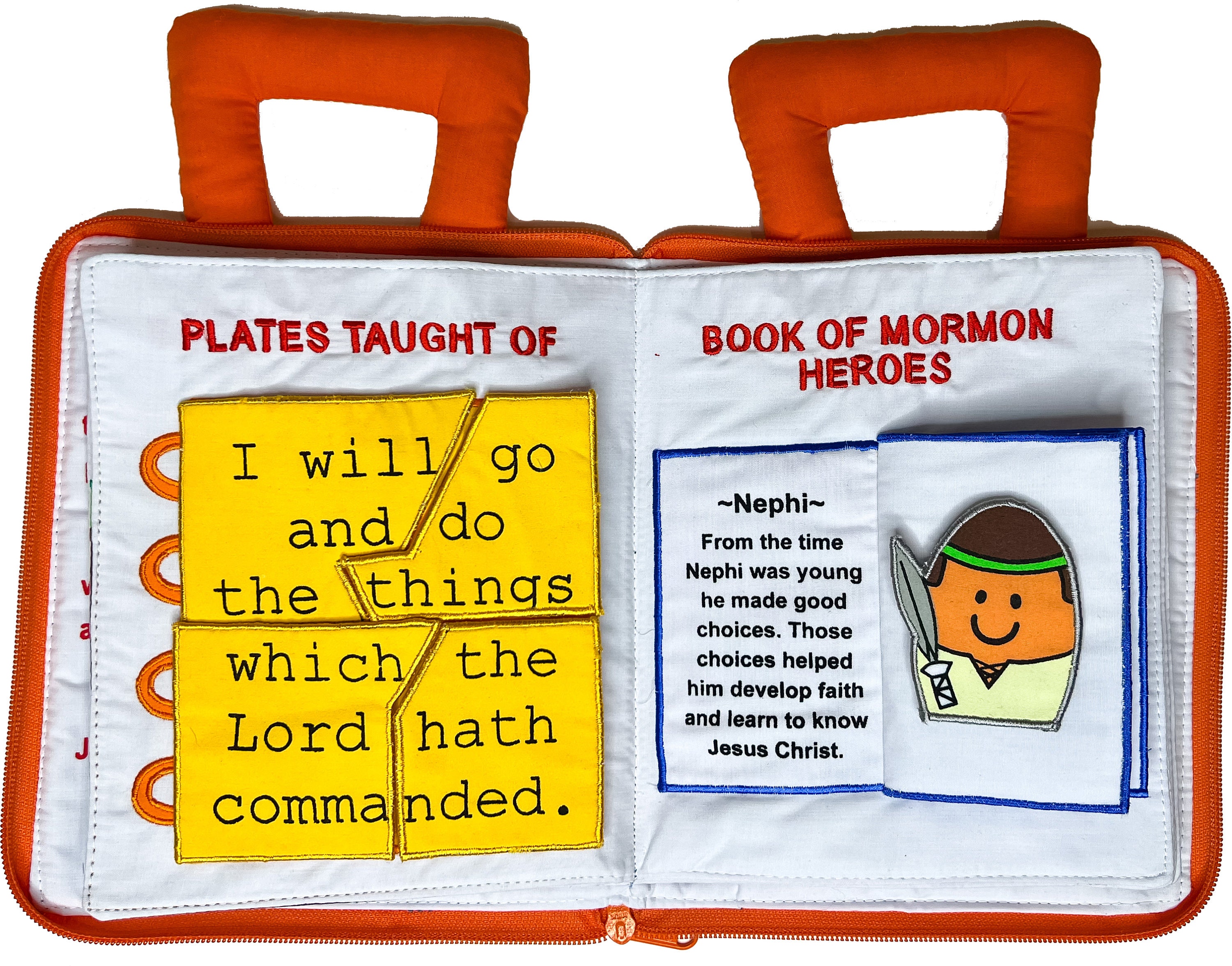 My Restoration Quiet Book - LDS Based Faith Scripture Church Sacrament ...
