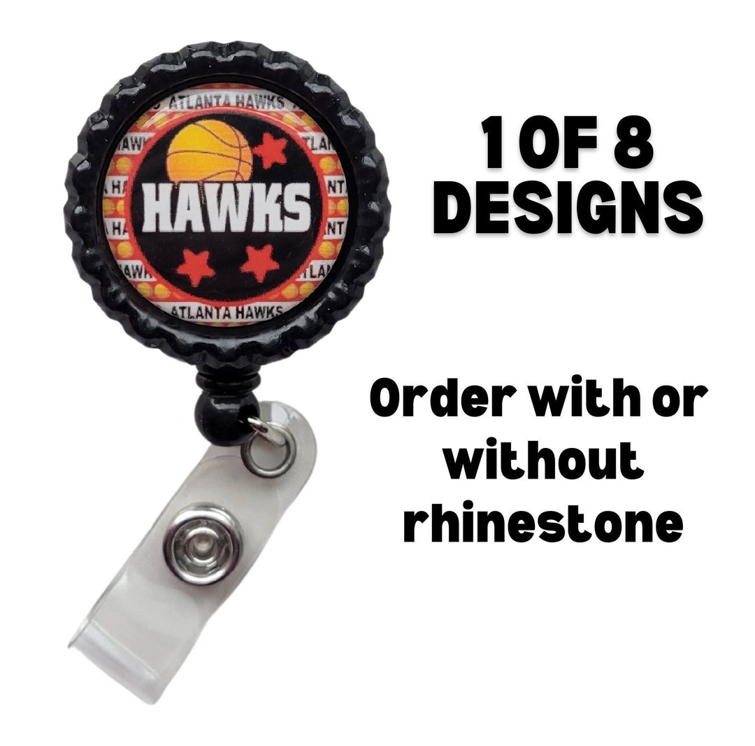 Hawks Inspired ID Badge Badge Holder ID Badge Retractable - Etsy