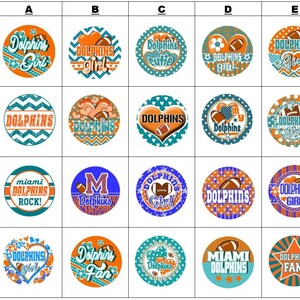 Dolphins Inspired ID Badge, Badge Holder, ID Badge, Retractable ID ...