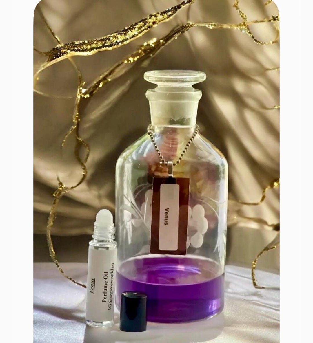 Venus Fragrance Oil/ Alcohol Free/ Roll- on Glass Bottle - Etsy