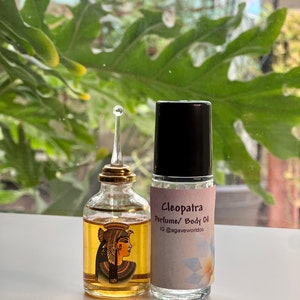 Cleopatra Perfume Oil/ Roll- on Bottle - Etsy