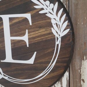 Wooden Monogram Plaque, Personalized Wall Decor - Etsy