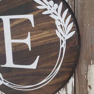 Wooden Monogram Plaque, Personalized Wall Decor - Etsy