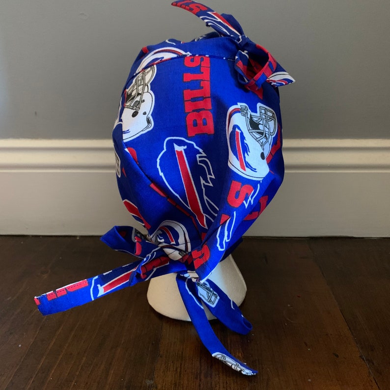 Custom Hand Made Matching New York Buffalo Bills Football Print Cotton ...