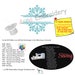 Frozen Snowflake Embroidery Design-snowflake Split Monogram Frame ...