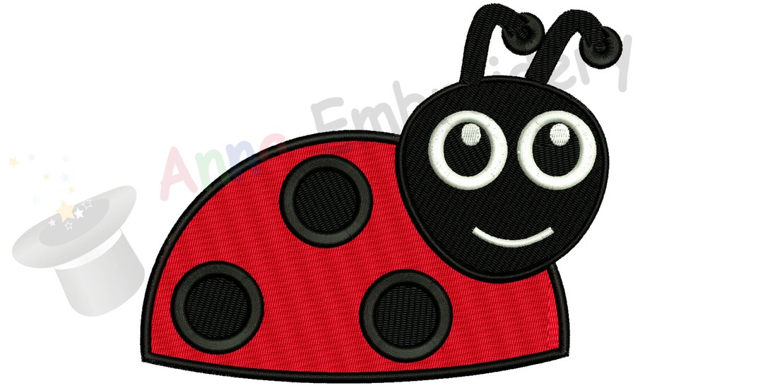 Cute Ladybug Machine Embroidery Design-bug-10 Sizes-pes - Etsy