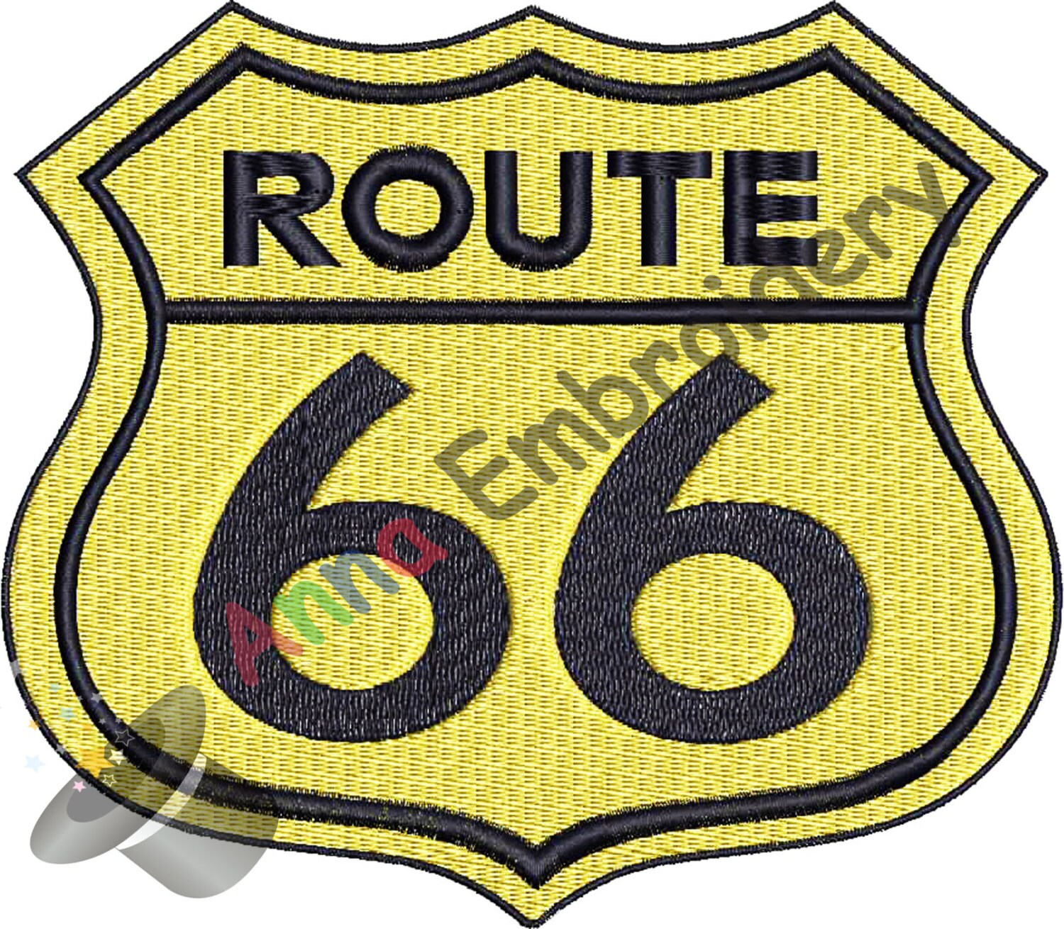 Highway Embroidery Designs Machine Patternsfilled Stitch10 - Etsy