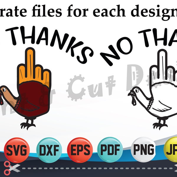 Middle Finger Turkey Svg - Etsy